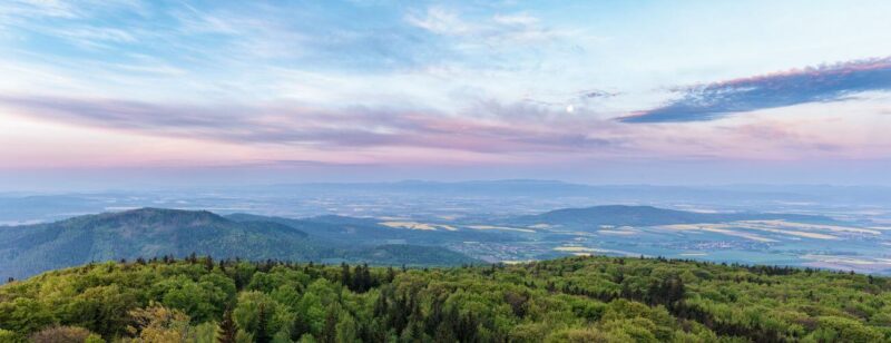Ślęża – szlaki z Sobótki, Przełęczy Tąpadła na górę Ślężę